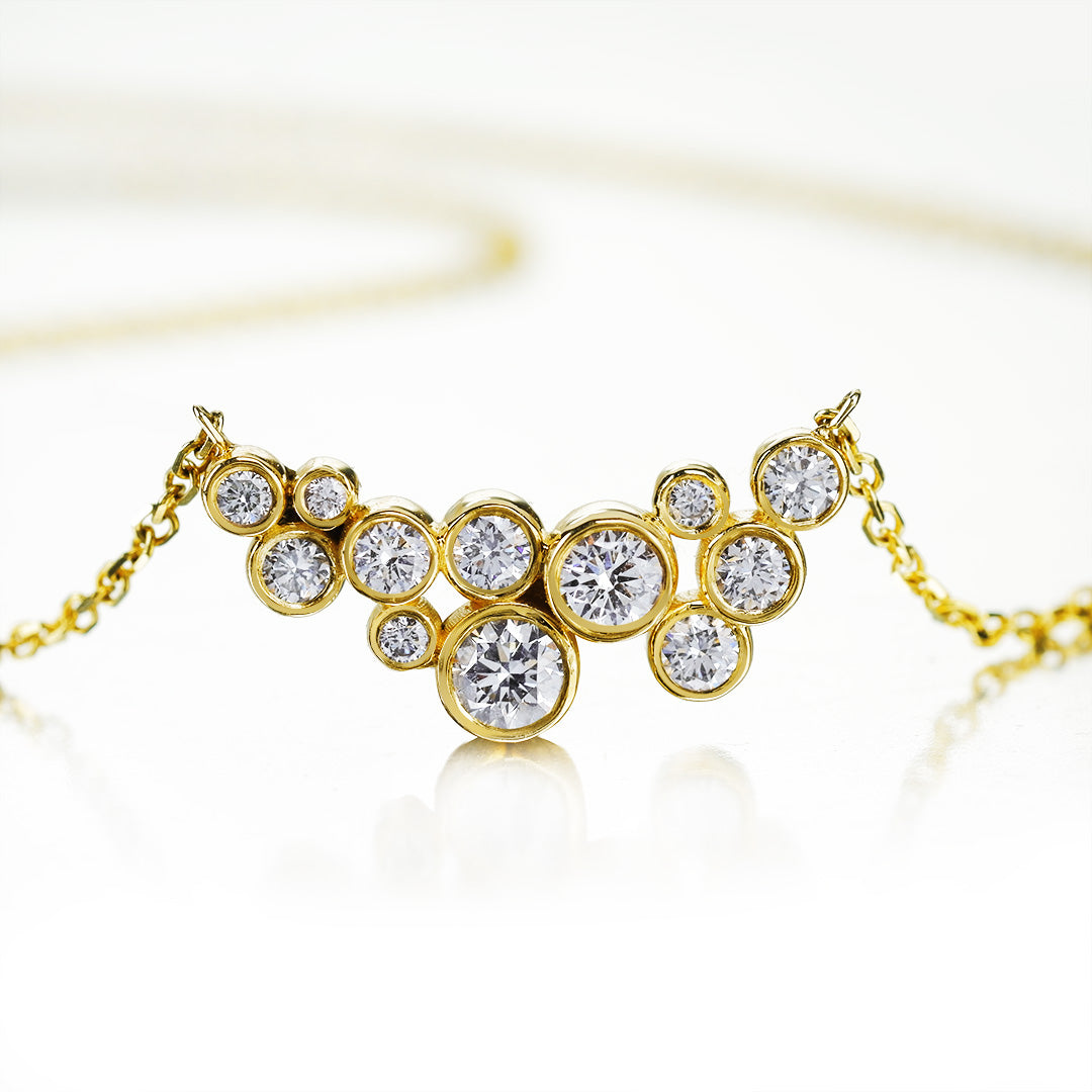 Diamond Nova Necklace – hannahlongjewelry